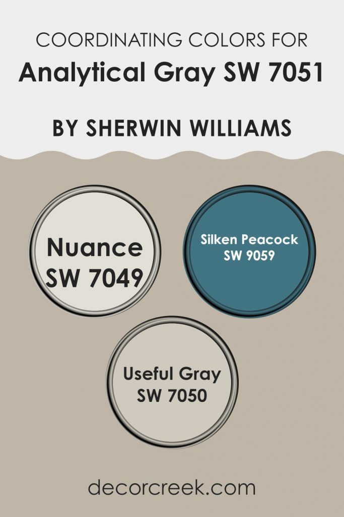 Analytical Gray SW 7051 Paint Color by Sherwin Williams - DecorCreek
