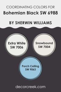 Bohemian Black SW 6988 Paint Color by Sherwin Williams - DecorCreek