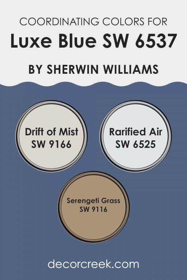 Luxe Blue SW 6537 Paint Color by Sherwin Williams - DecorCreek
