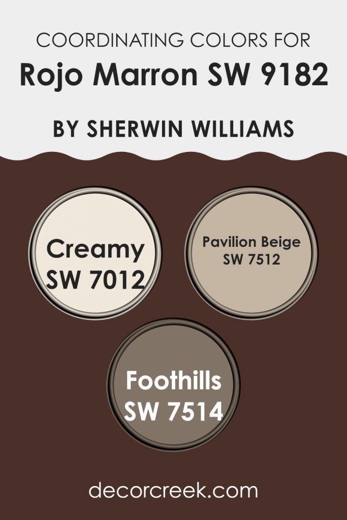 Rojo Marron SW 9182 Paint Color by Sherwin Williams - DecorCreek