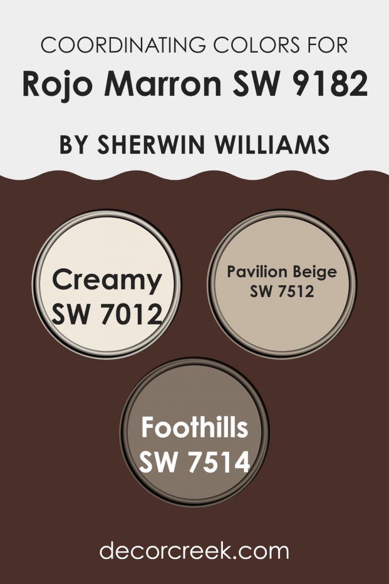 Rojo Marron SW 9182 Paint Color by Sherwin Williams - DecorCreek