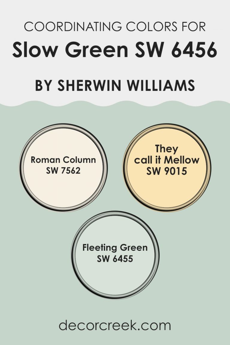 Slow Green SW 6456 Paint Color by Sherwin Williams - DecorCreek