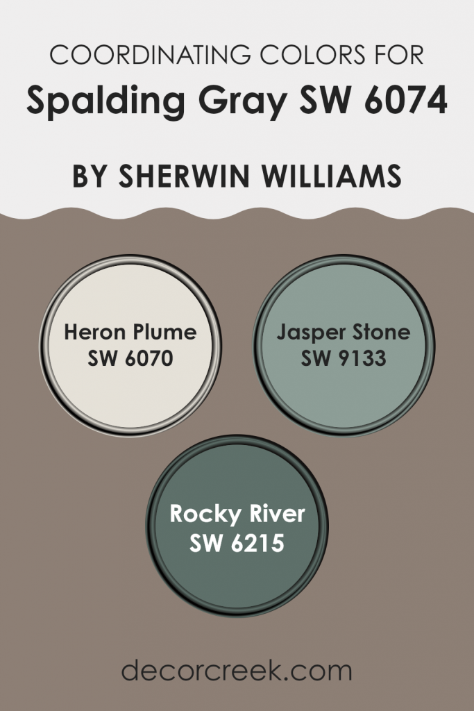 Spalding Gray SW 6074 Paint Color by Sherwin Williams - DecorCreek