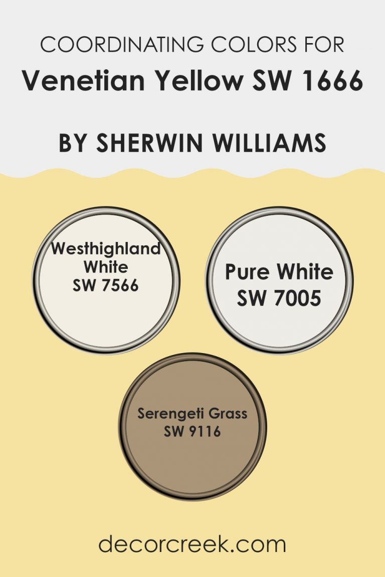Venetian Yellow SW 1666 Paint Color by Sherwin Williams - DecorCreek