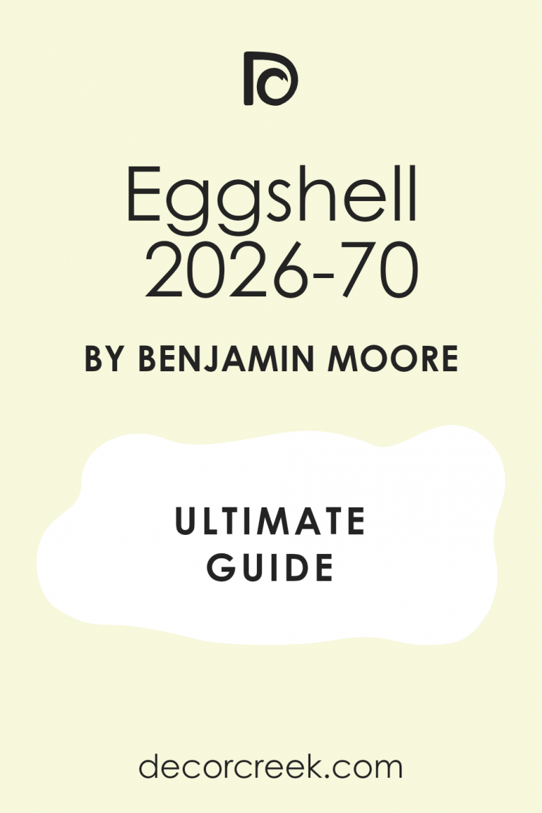 Eggshell 2026-70 Paint Color by Benjamin Moore - DecorCreek