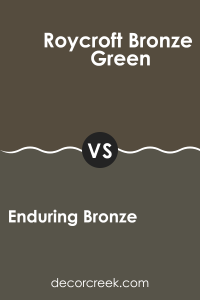 Enduring Bronze SW 7055 Paint Color by Sherwin Williams - DecorCreek