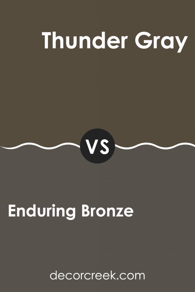 Enduring Bronze SW 7055 Paint Color by Sherwin Williams - DecorCreek