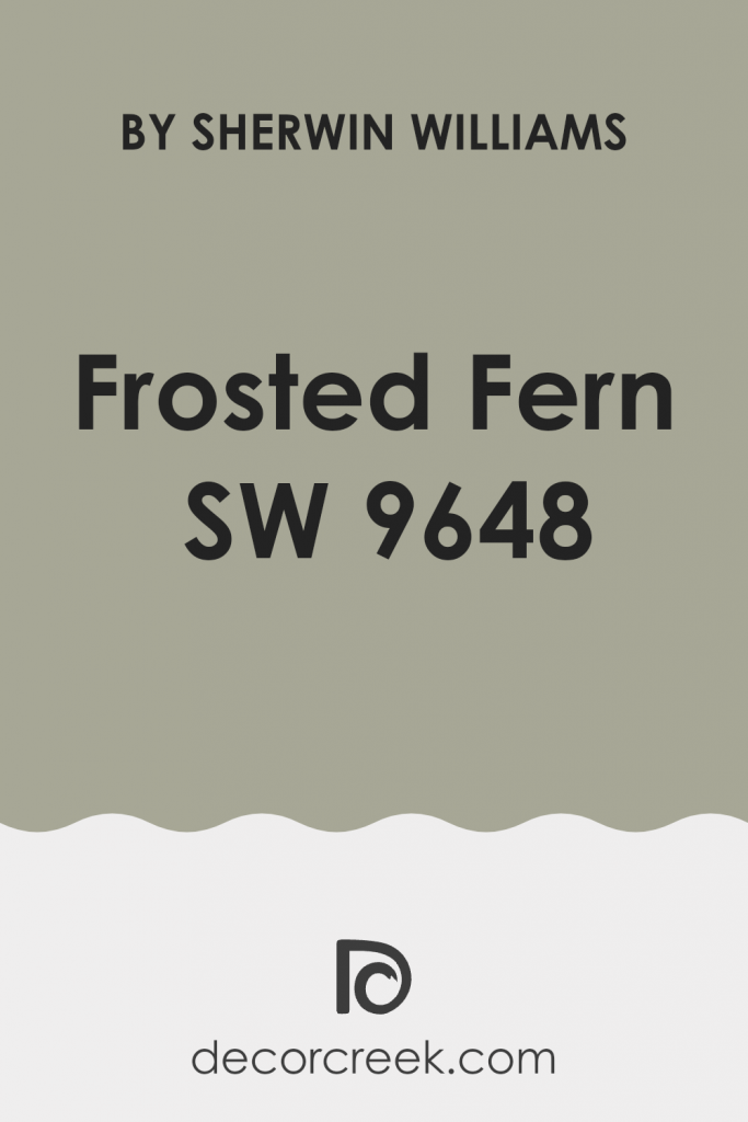 Frosted Fern SW 9648 Paint Color by Sherwin Williams - DecorCreek