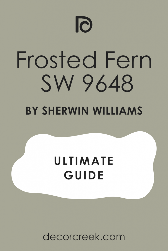 Frosted Fern SW 9648 Paint Color by Sherwin Williams - DecorCreek