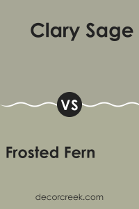 Frosted Fern SW 9648 Paint Color by Sherwin Williams - DecorCreek