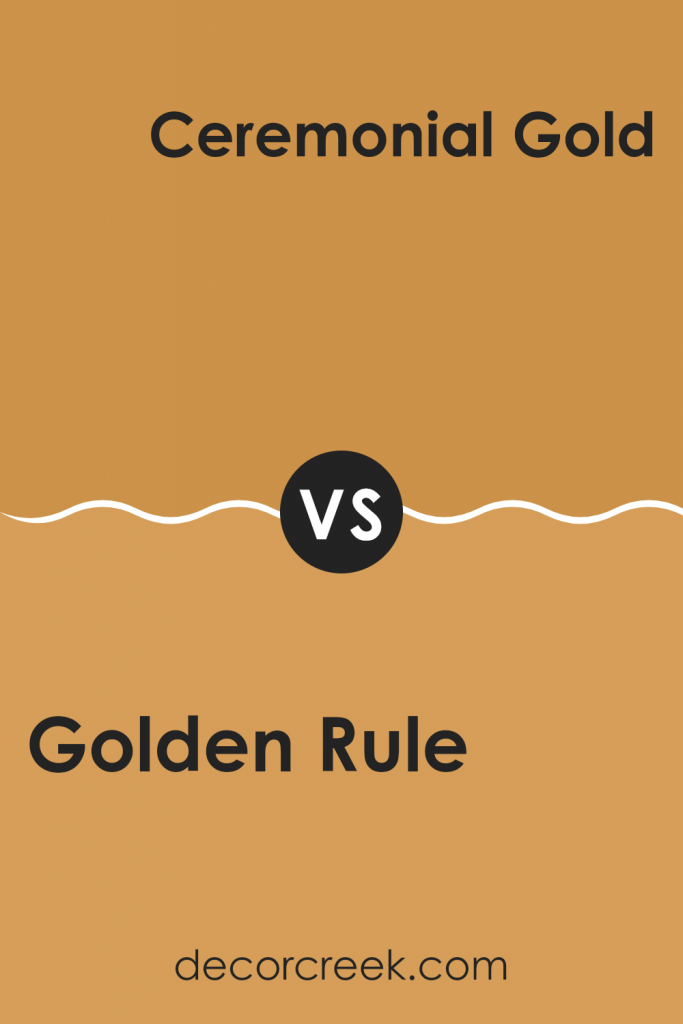 Golden Rule SW 6383 Paint Color by Sherwin Williams - DecorCreek