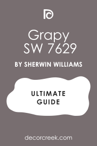 Grapy SW 7629 Paint Color by Sherwin Williams - DecorCreek