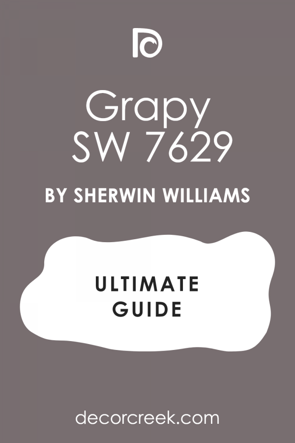 Grapy SW 7629 Paint Color by Sherwin Williams - DecorCreek