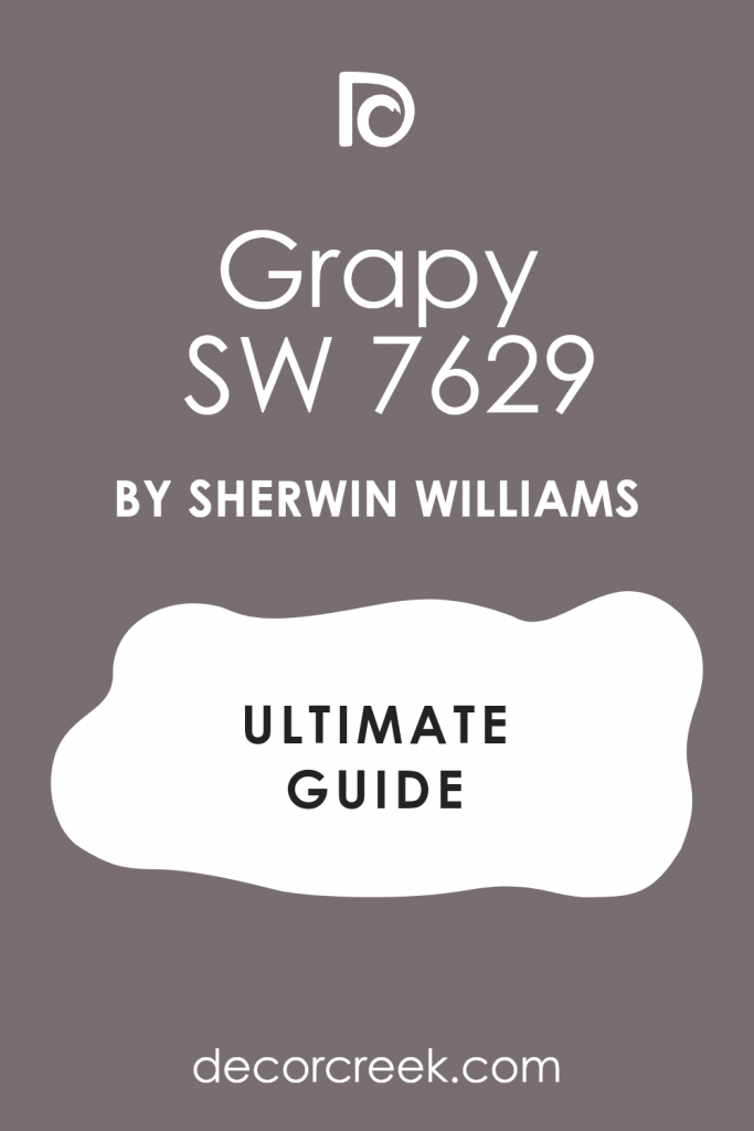 Grapy SW 7629 Paint Color by Sherwin Williams - DecorCreek