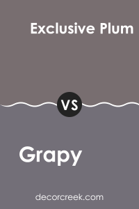 Grapy SW 7629 Paint Color by Sherwin Williams - DecorCreek