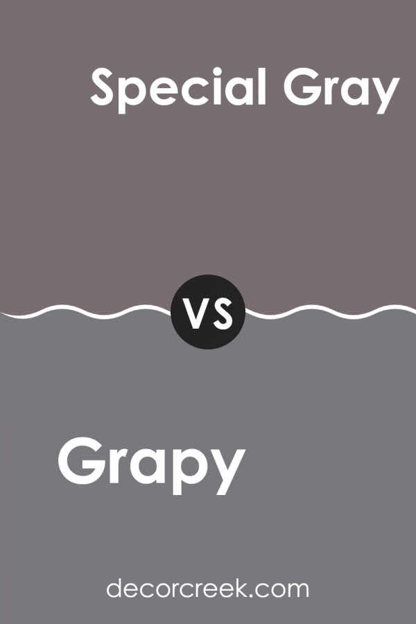 Grapy SW 7629 Paint Color by Sherwin Williams - DecorCreek