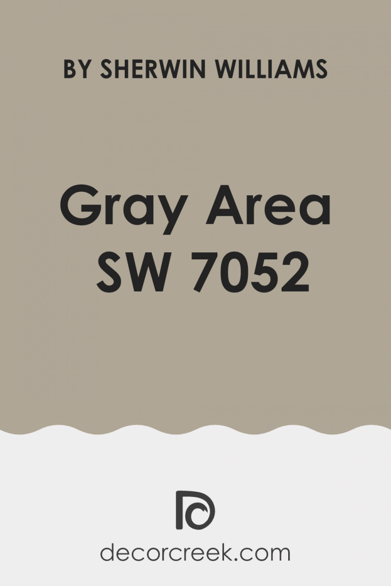 Gray Area SW 7052 Paint Color by Sherwin Williams - DecorCreek