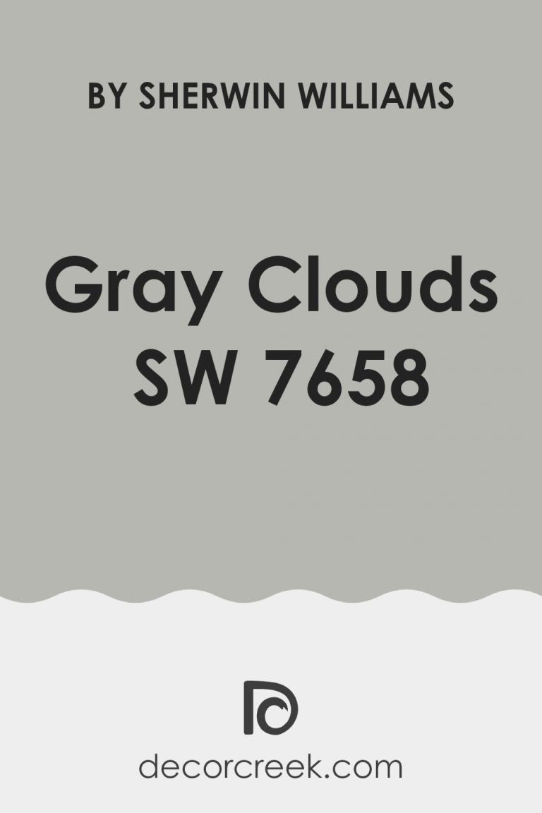 Gray Clouds SW 7658 Paint Color by Sherwin Williams - DecorCreek