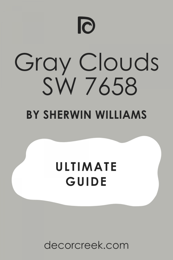 Gray Clouds SW 7658 Paint Color by Sherwin Williams - DecorCreek