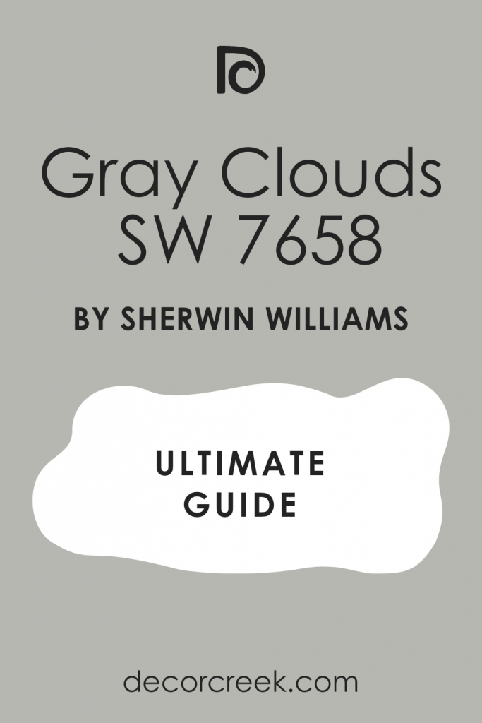 Gray Clouds SW 7658 Paint Color by Sherwin Williams - DecorCreek