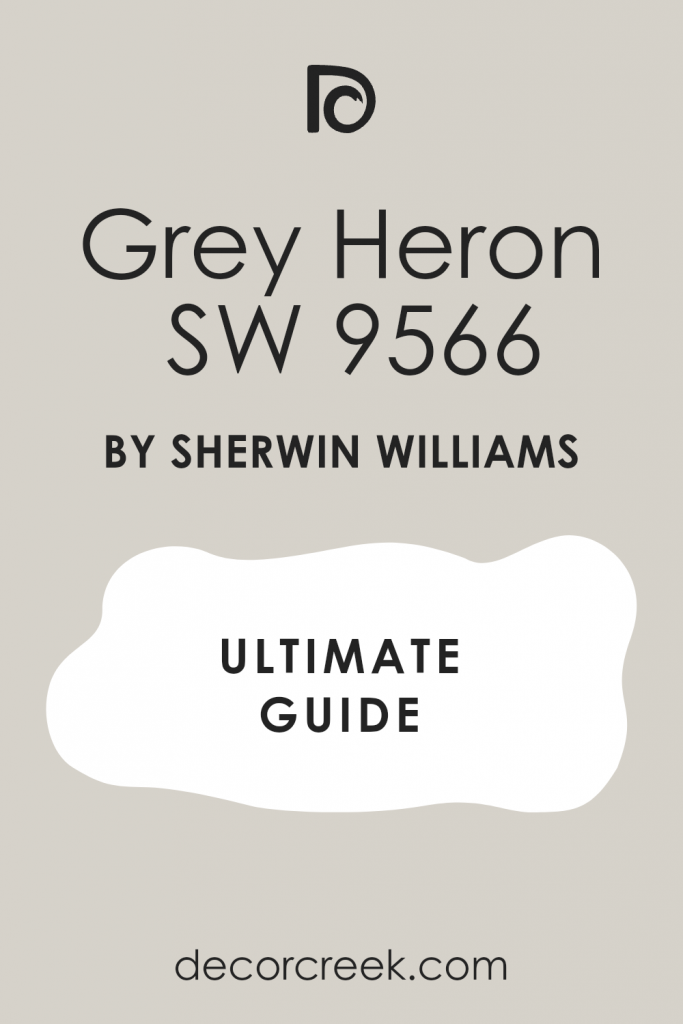Grey Heron SW 9566 Paint Color by Sherwin Williams - DecorCreek