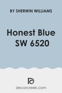 Honest Blue SW 6520 Paint Color by Sherwin Williams - DecorCreek