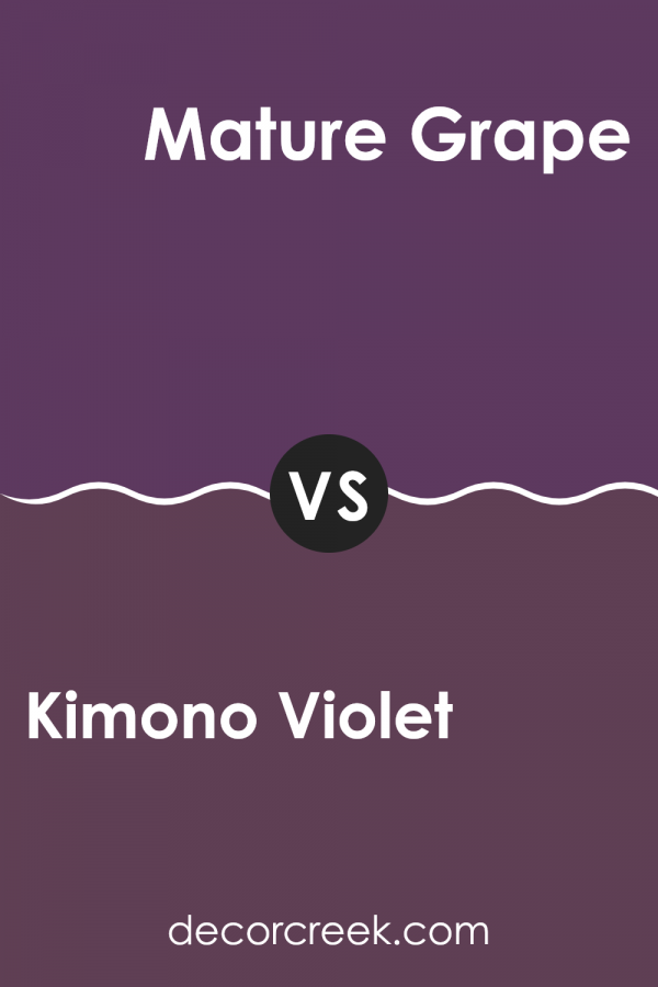 Kimono Violet SW 6839 Paint Color by Sherwin Williams - DecorCreek