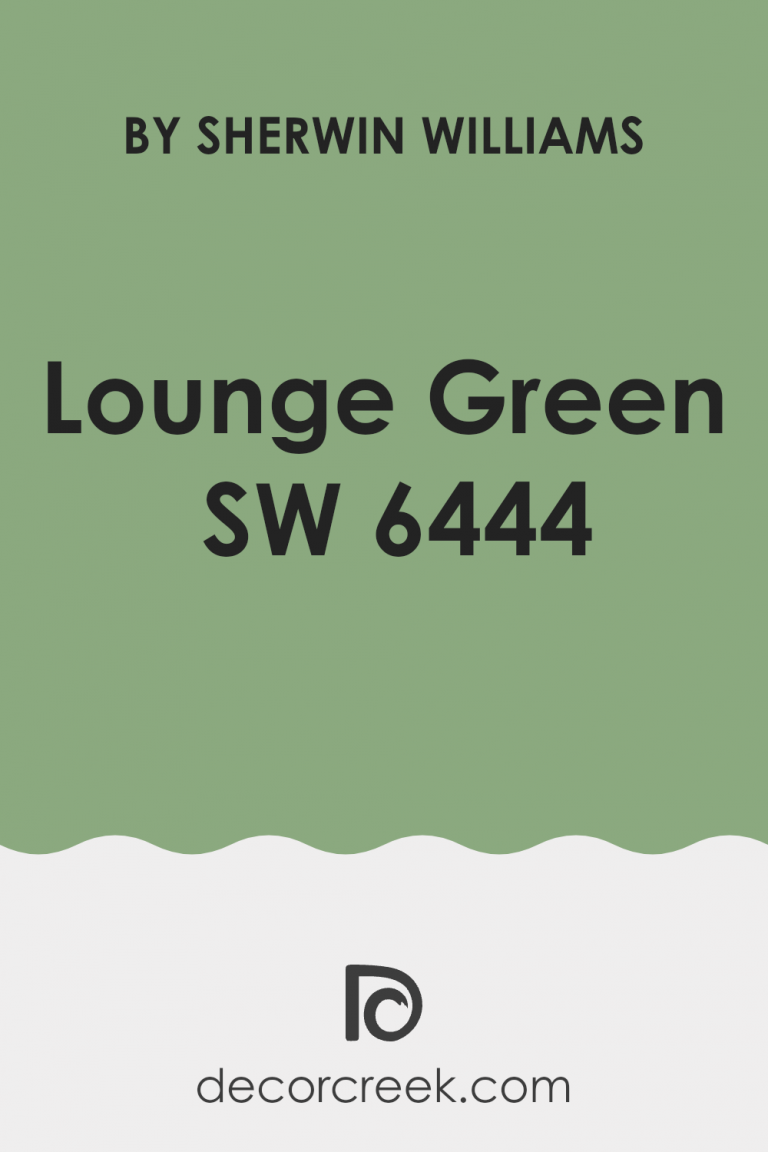 Lounge Green SW 6444 Paint Color by Sherwin Williams - DecorCreek