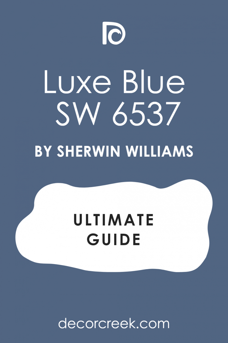 Luxe Blue SW 6537 Paint Color by Sherwin Williams - DecorCreek