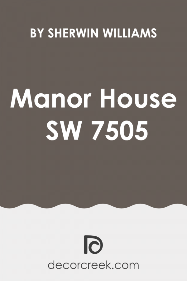 Manor House SW 7505 Paint Color by Sherwin Williams - DecorCreek