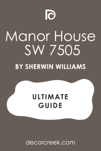 Manor House SW 7505 Paint Color by Sherwin Williams - DecorCreek