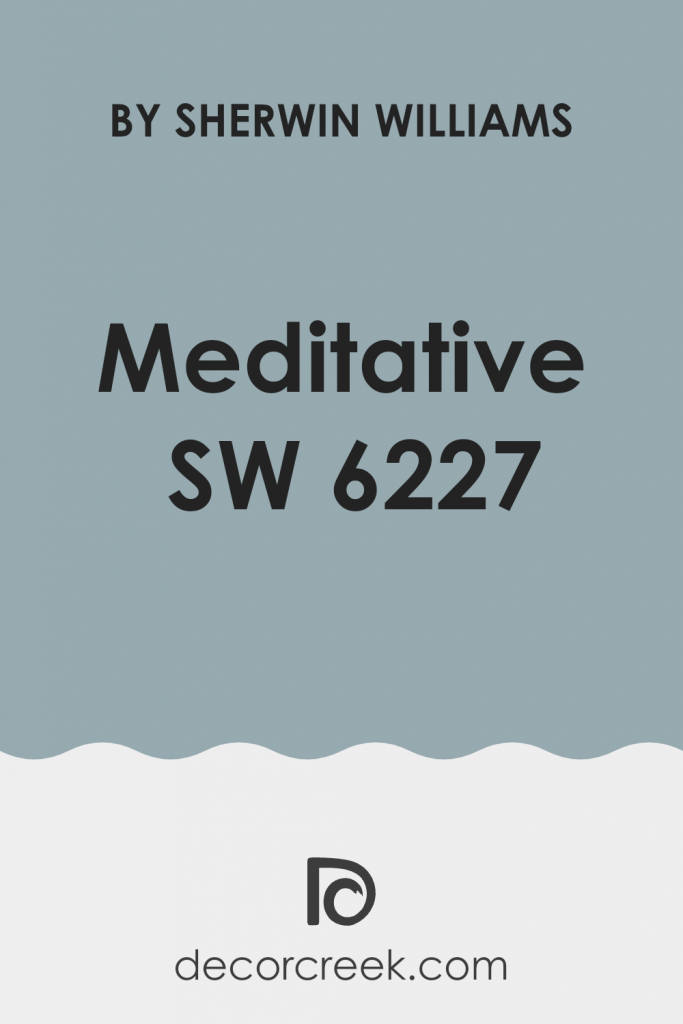 Meditative SW 6227 Paint Color by Sherwin Williams - DecorCreek