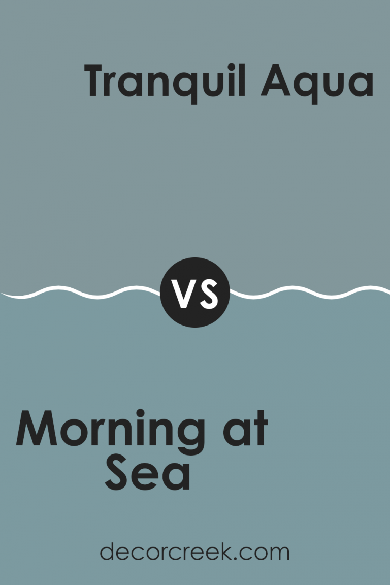 Morning at Sea SW 9634 Paint Color by Sherwin Williams - DecorCreek