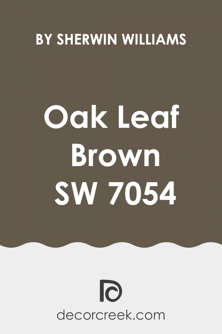 Oak Leaf Brown SW 7054 Paint Color by Sherwin Williams - DecorCreek