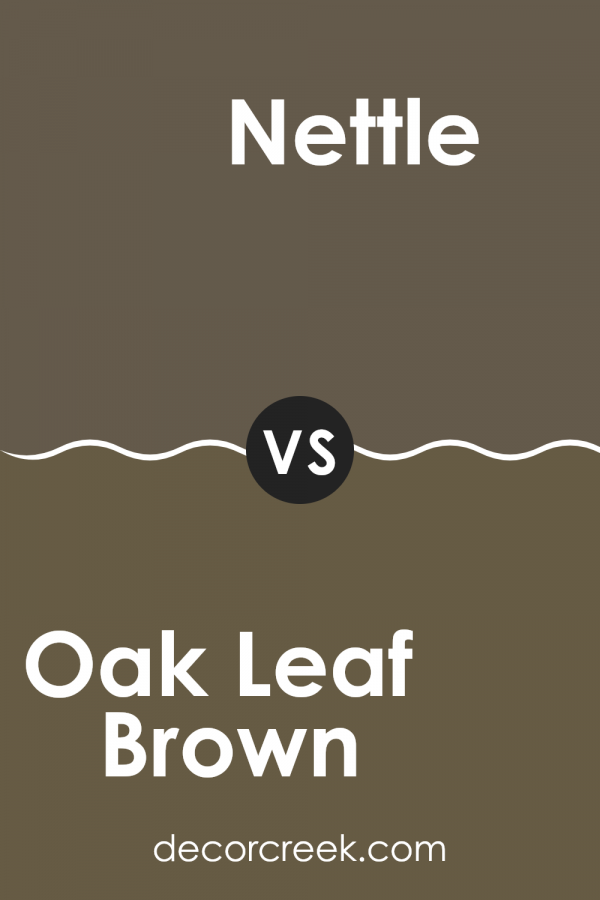 Oak Leaf Brown SW 7054 Paint Color by Sherwin Williams - DecorCreek