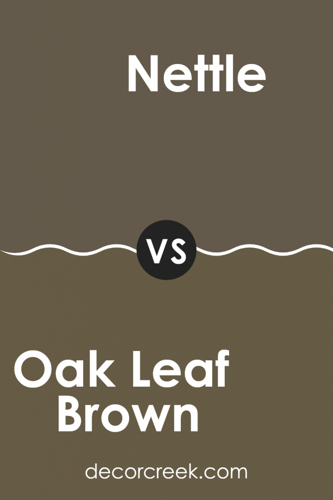 Oak Leaf Brown SW 7054 Paint Color by Sherwin Williams - DecorCreek