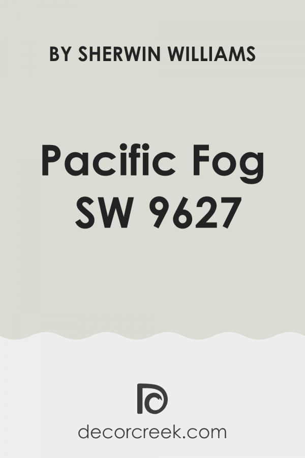 Pacific Fog SW 9627 Paint Color by Sherwin Williams - DecorCreek
