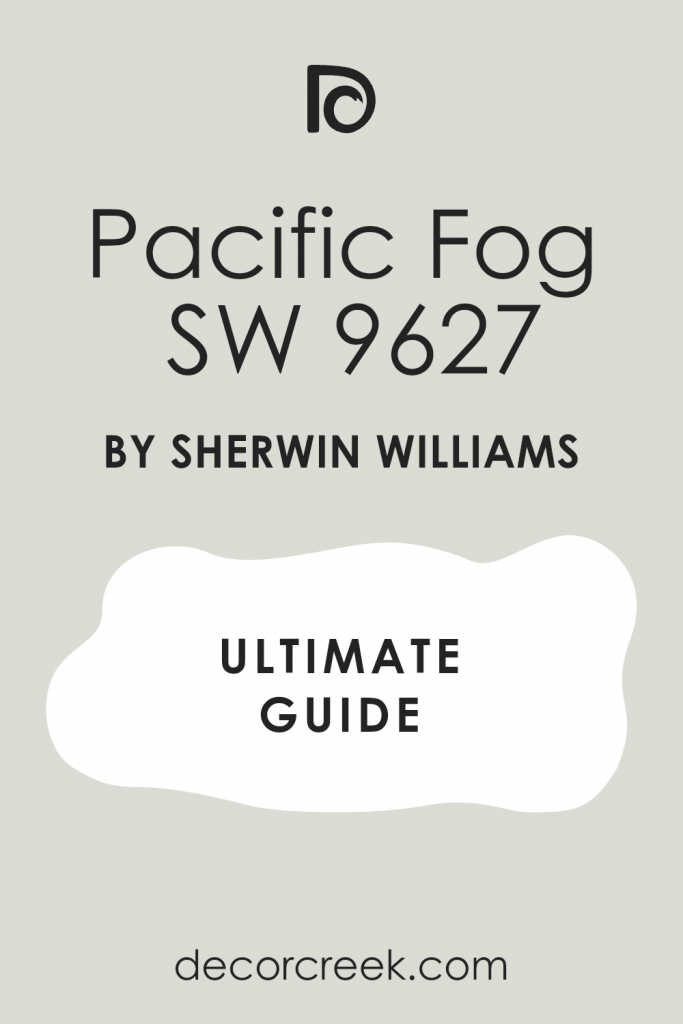 Pacific Fog SW 9627 Paint Color by Sherwin Williams - DecorCreek