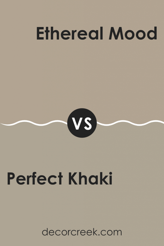 Perfect Khaki SW 9612 Paint Color by Sherwin Williams - DecorCreek