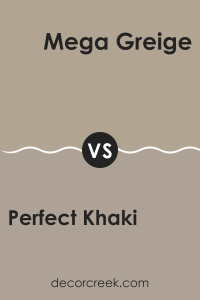 Perfect Khaki SW 9612 Paint Color by Sherwin Williams - DecorCreek