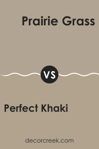 Perfect Khaki SW 9612 Paint Color by Sherwin Williams - DecorCreek