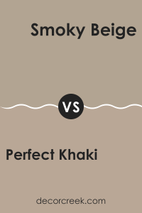 Perfect Khaki SW 9612 Paint Color by Sherwin Williams - DecorCreek