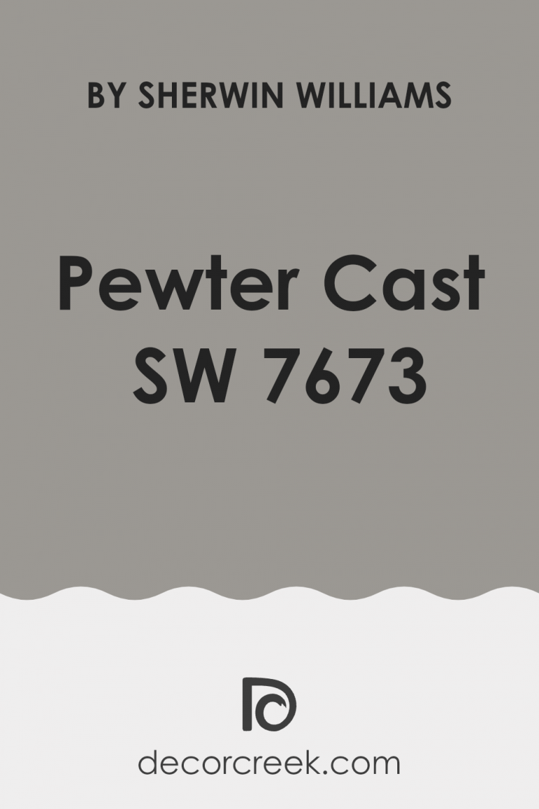 Pewter Cast SW 7673 Paint Color by Sherwin Williams - DecorCreek