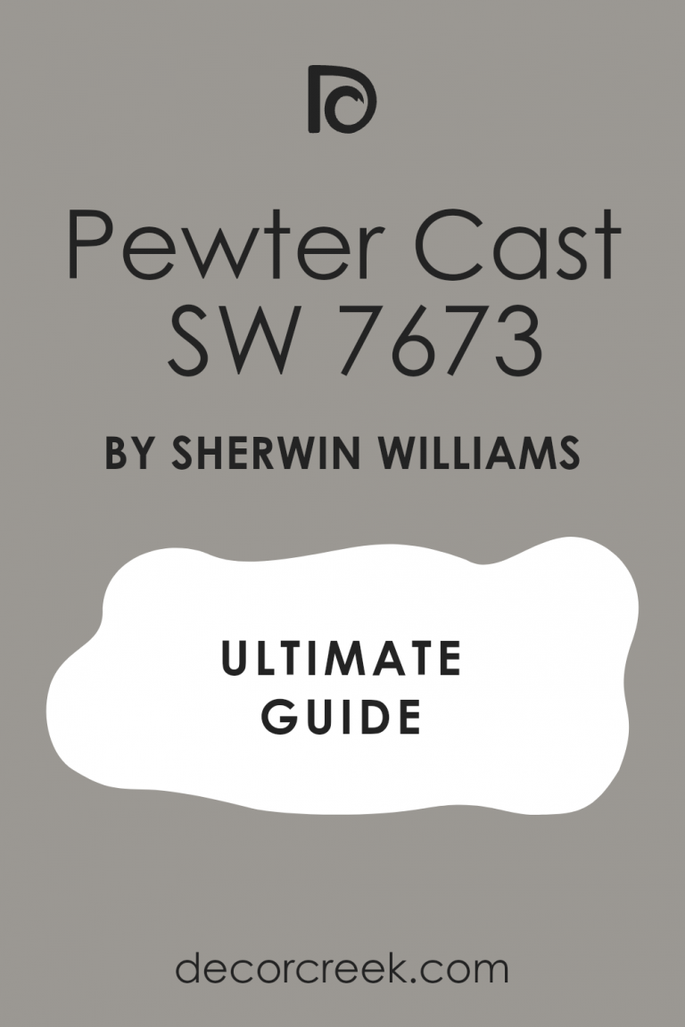 Pewter Cast SW 7673 Paint Color by Sherwin Williams - DecorCreek