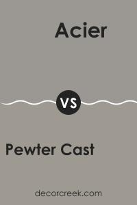 Pewter Cast SW 7673 Paint Color by Sherwin Williams - DecorCreek