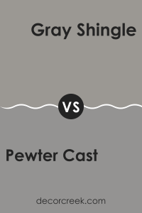 Pewter Cast SW 7673 Paint Color by Sherwin Williams - DecorCreek