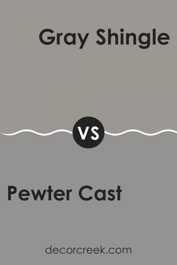 Pewter Cast SW 7673 Paint Color by Sherwin Williams - DecorCreek