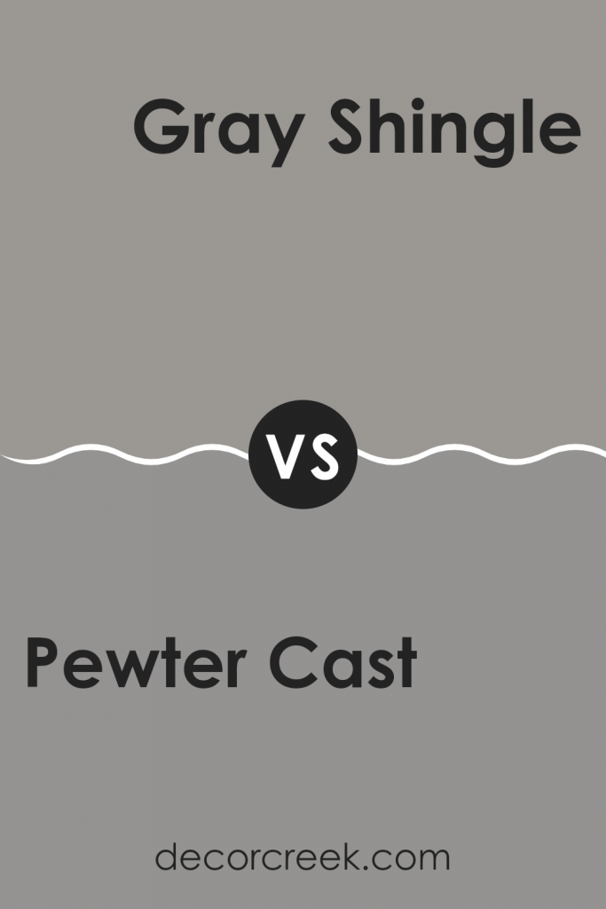 Pewter Cast SW 7673 Paint Color by Sherwin Williams - DecorCreek