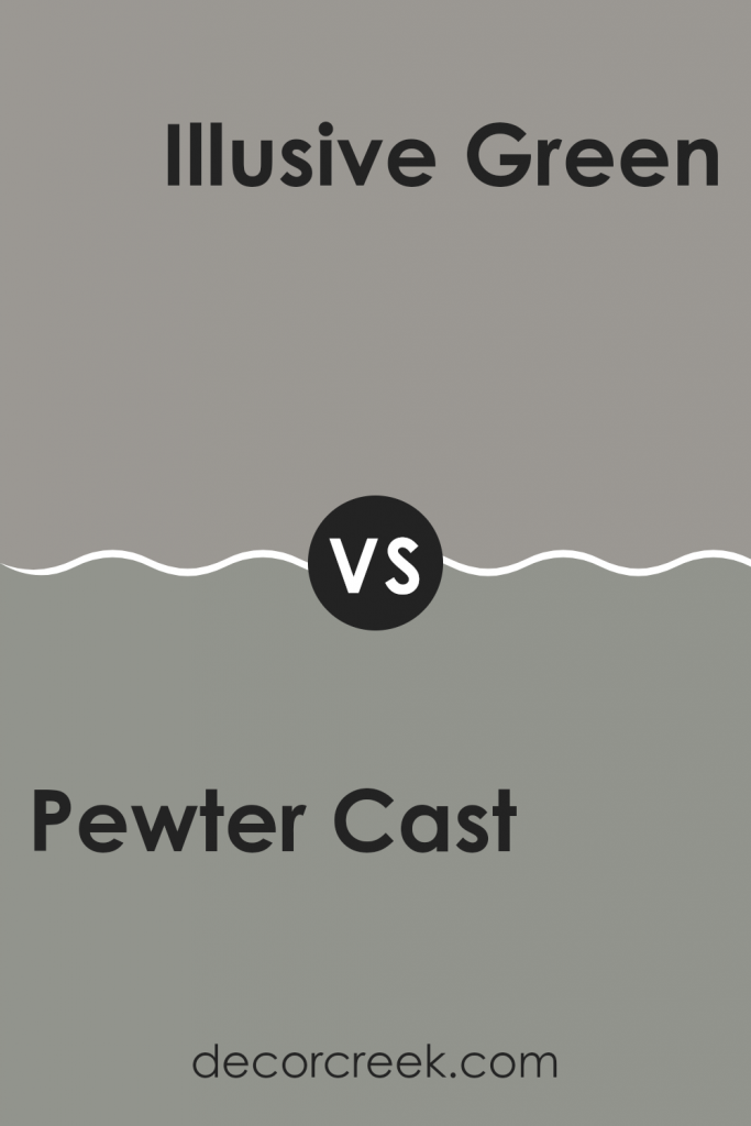 Pewter Cast SW 7673 Paint Color by Sherwin Williams - DecorCreek