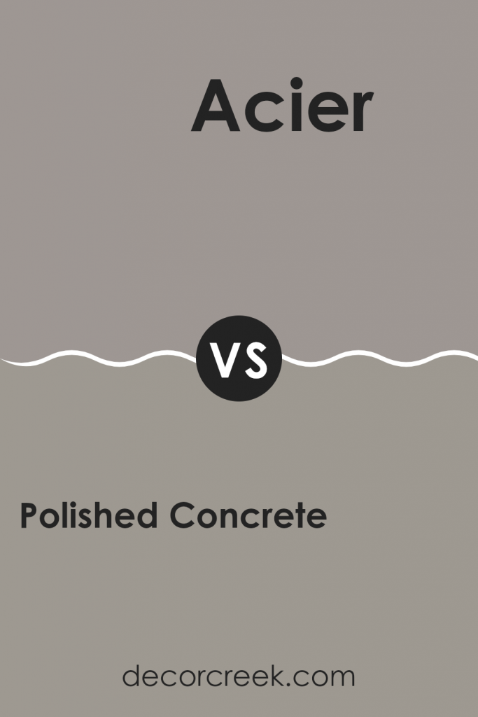 Polished Concrete SW 9167 Paint Color by Sherwin Williams - DecorCreek